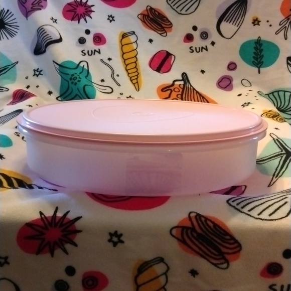 Tupperware | Kitchen | Tupperware 2 Round Pie Food Storage Container ...
